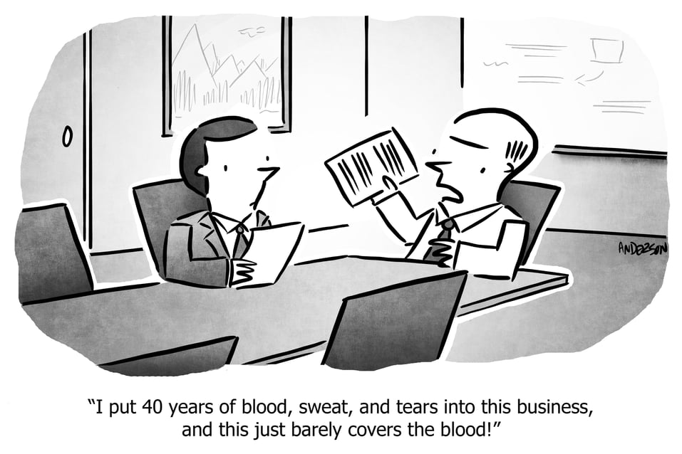 What is my business worth? [cartoon]