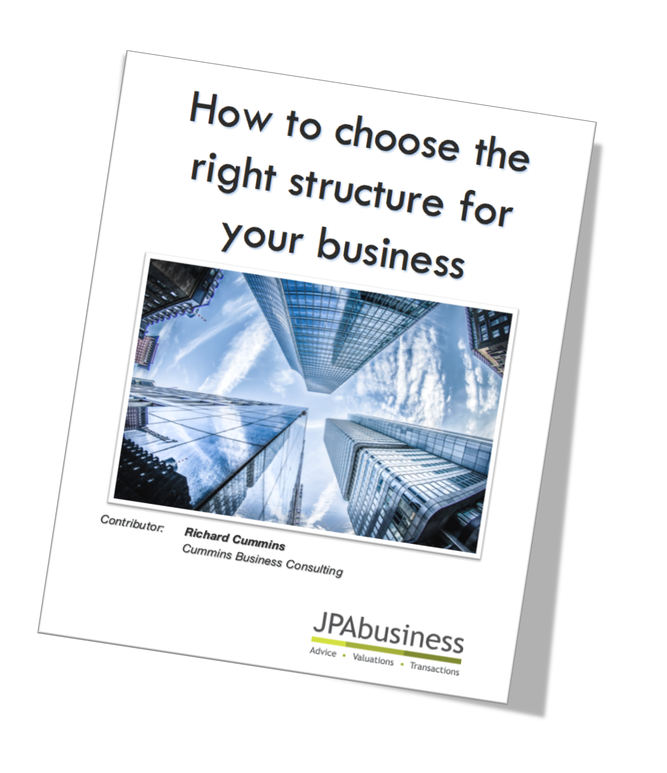 How to choose the right business structure [ebook update]